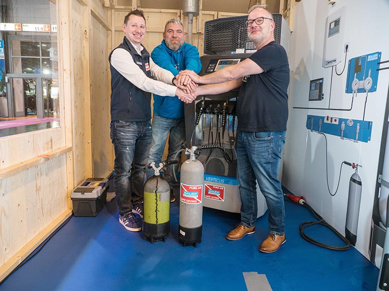 A great start for BAUER KOMPRESSOREN at the boot trade show in ...